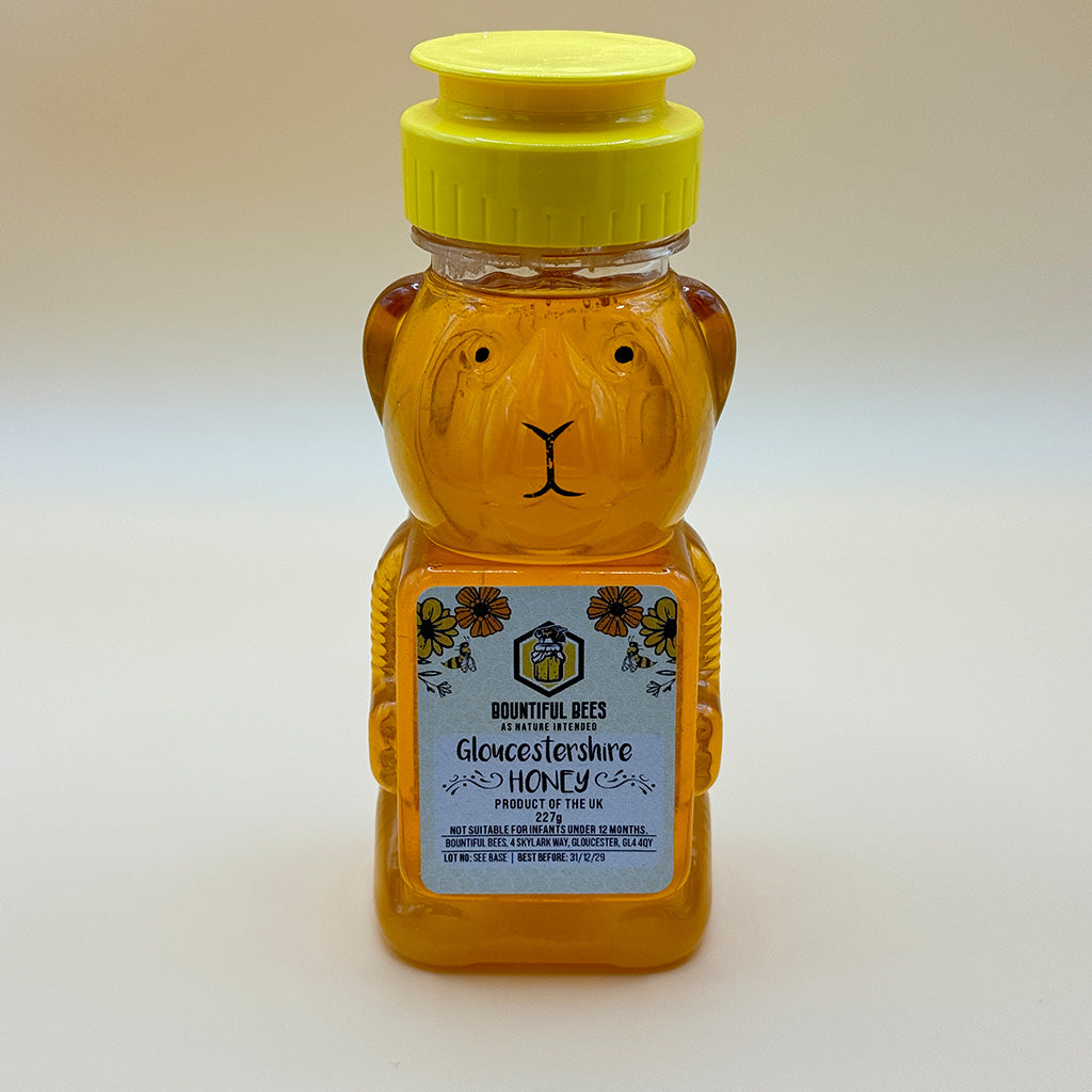 Gloucestershire Honey - 227g Bear – Bountiful Bees