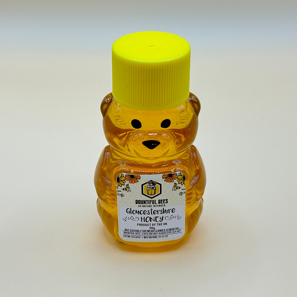 Gloucestershire Honey - 56g Bear – Bountiful Bees